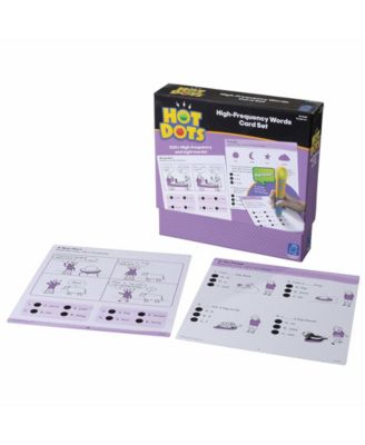 Educational Insights Hot Dots High-Frequency Words Card Set - Macy's