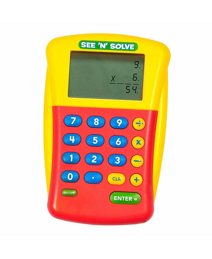 Learning Resources Educational Insights See 'N' Solve Visual Calculator ...