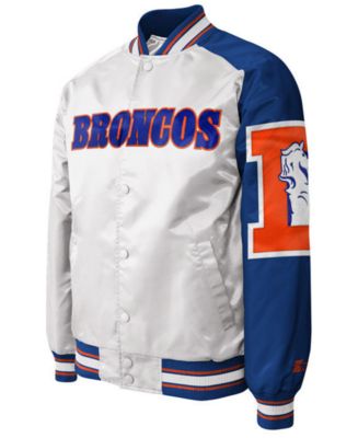 G-III Sports Men's Denver Broncos Starter Dugout Championship Satin ...