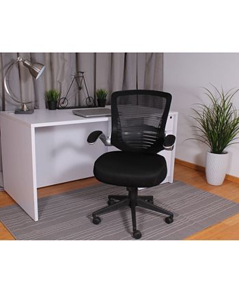 Boss Office Products Ergonomic Mid Back Mesh Task Chair - Macy's