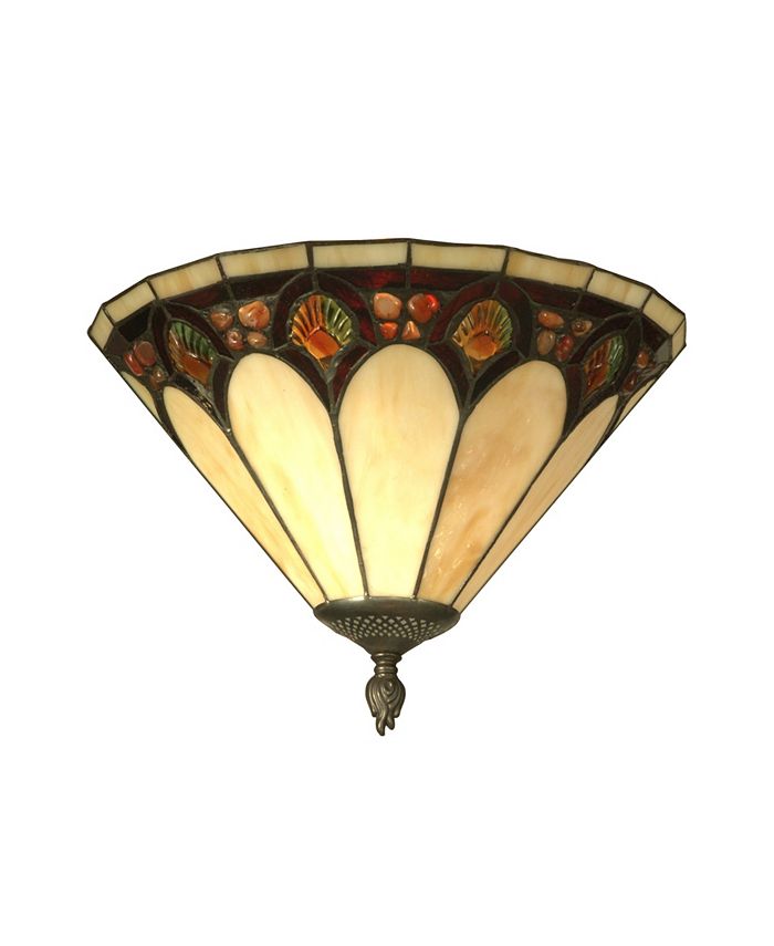 Dale Tiffany Jeweled Pebble Stone Wall Sconce - Macy's