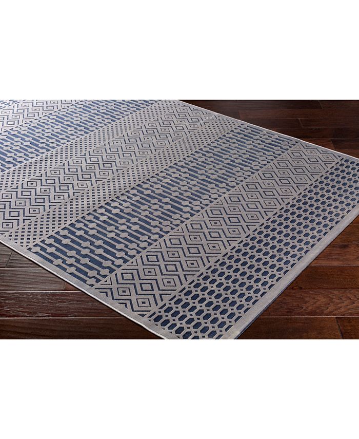 Surya Aesop ASP-2302 Dark Blue 2' x 3' Area Rug - Macy's