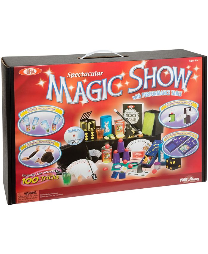 Ideal Magic Spectacular Magic Suitcase Magic Set - Macy's