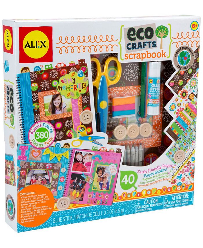 ALEX Toys Alex Craft Eco Crafts Scrapbook Kids Art and Craft Activity ...