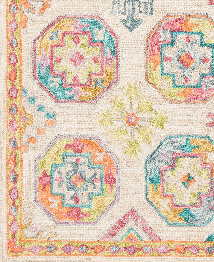 Surya Bonifate BFT-1007 Bright Orange 18" Square Swatch - Macy's