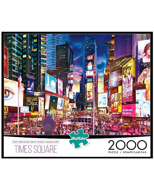 Buffalo Games Times Square Jigsaw Puzzle - 2000 Piece & Reviews - Kids ...