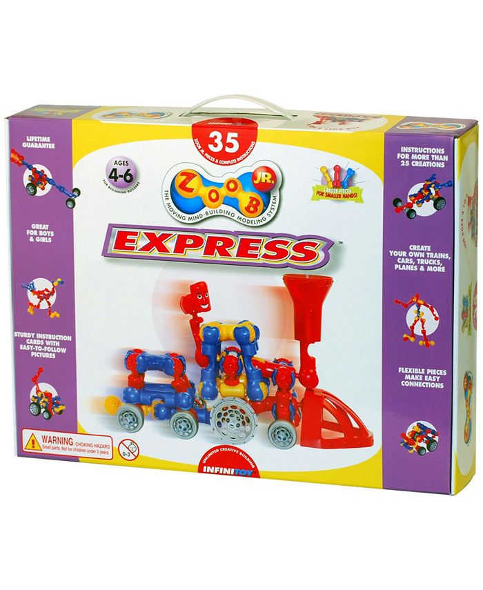 Infinitoy ZOOB Jr Express Train Set - Macy's