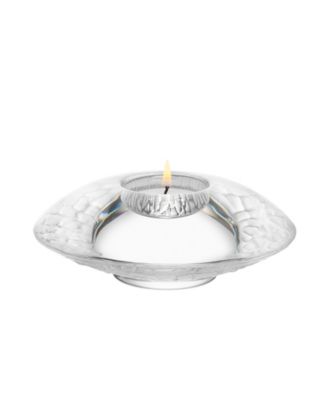 Orrefors Discus Frosted Votive - Macy's