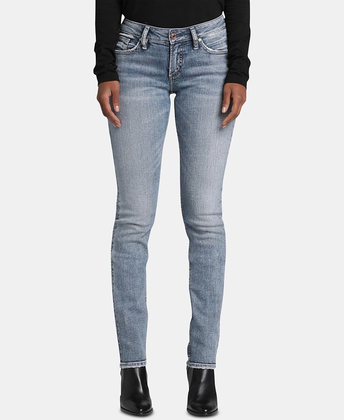 Silver Jeans Co. Suki Straight-Leg Jeans - Macy's