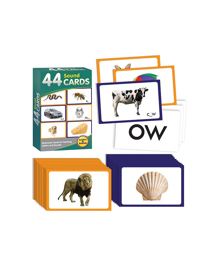 Junior Learning 44 Sound Cards Learning Set - Macy's