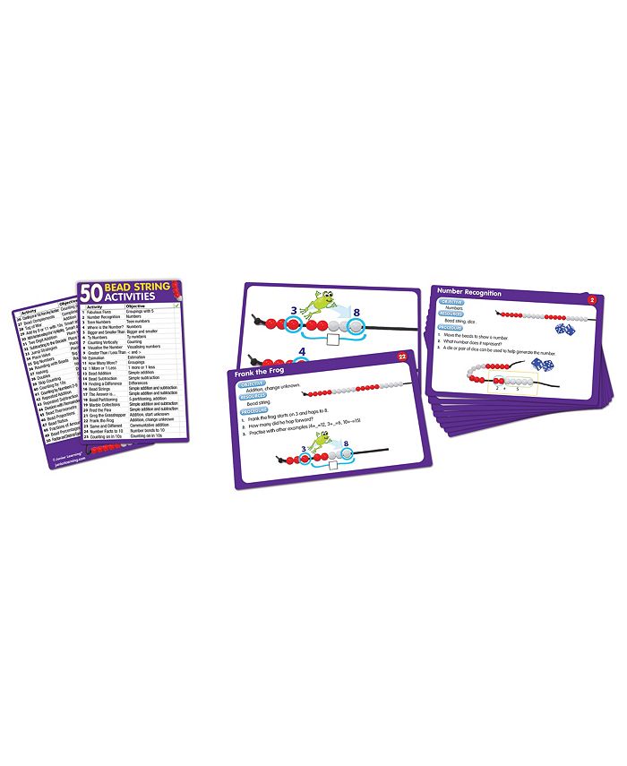 Junior Learning 50 Bead String Activities Learning Set - Macy's