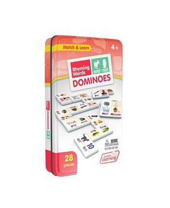 Junior Learning Rhyming Word Dominoes Match and Learn Educational ...