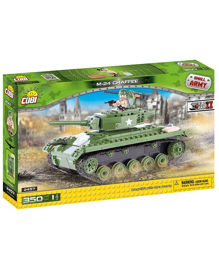 COBI Small Army American M24 Chaffee Construction Blocks Building Kit ...