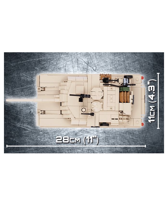 COBI Small Army M1A2 Abrams Tank 765 Piece Construction Blocks Building ...