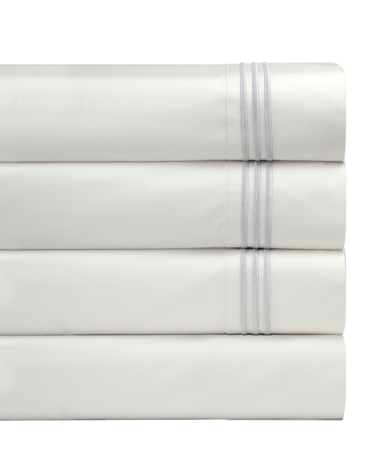 Click here for Pointehaven 300 Thread Count Embroidered Cotton Ov... prices