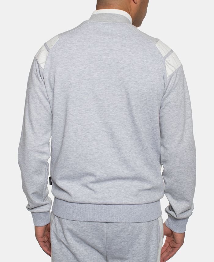 Sean John Men's Fragmented Sweater Jacket - Macy's