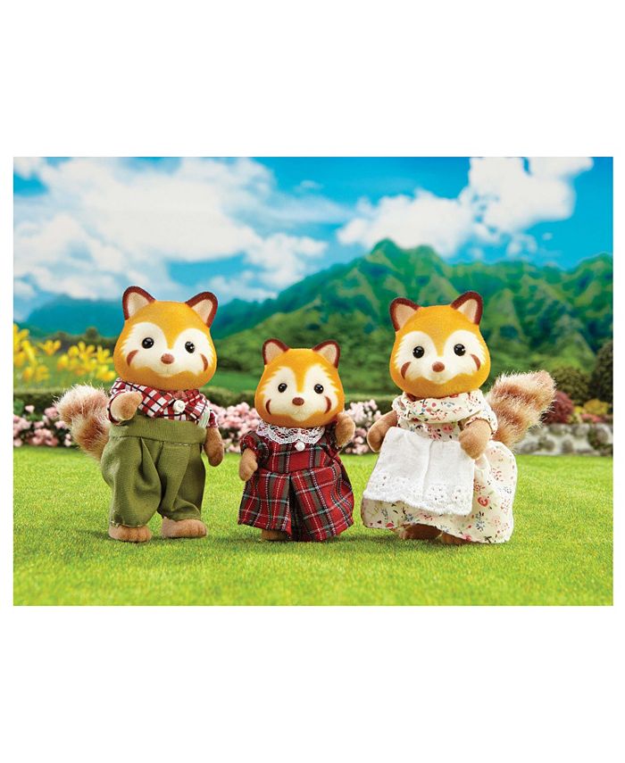 Redbox Calico Critters - Red Panda Family - Macy's