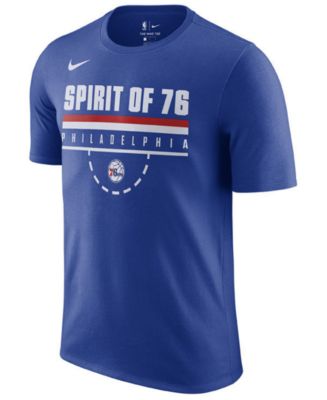 Nike Men's Philadelphia 76ers Team Verbiage T-Shirt - Macy's