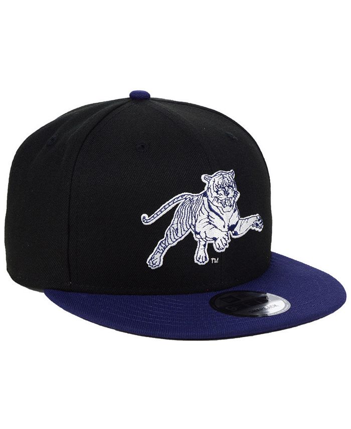 New Era Jackson State Tigers Black Team Color 9FIFTY Snapback Cap - Macy's