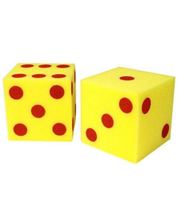 Learning Resources Giant Soft Foam Dot Cubes Set of 2 - Macy's