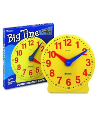 Learning Resources Big Time Demonstration Clock - Macy's