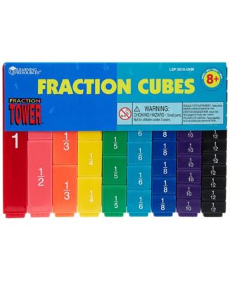 Learning Resources Fraction Tower Fraction Cubes - Macy's