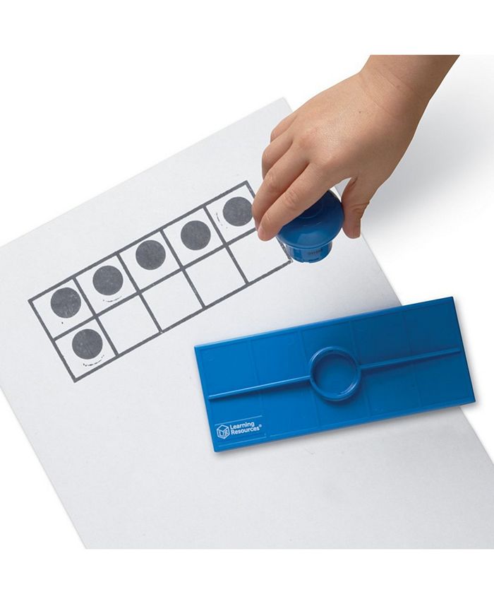 Learning Resources Ten Frame Stamp 2 Pieces - Macy's
