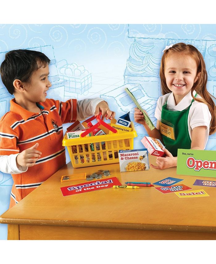 Learning Resources Play Supermarket Set 93 Pieces - Macy's