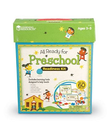 Learning Resources All Ready For Preschool Readiness Kit - Macy's