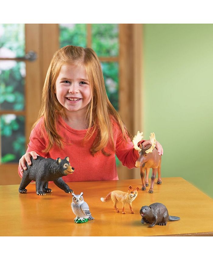 Learning Resources Jumbo Forest Animals - Macy's