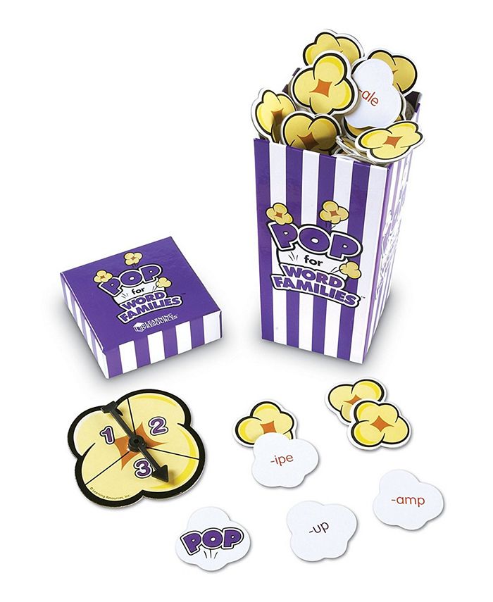 Learning Resources Pop For Word Families Game - Macy's