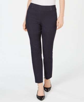 JM Collection Petite Tummy-Control Pants, Created for Macy's - Macy's