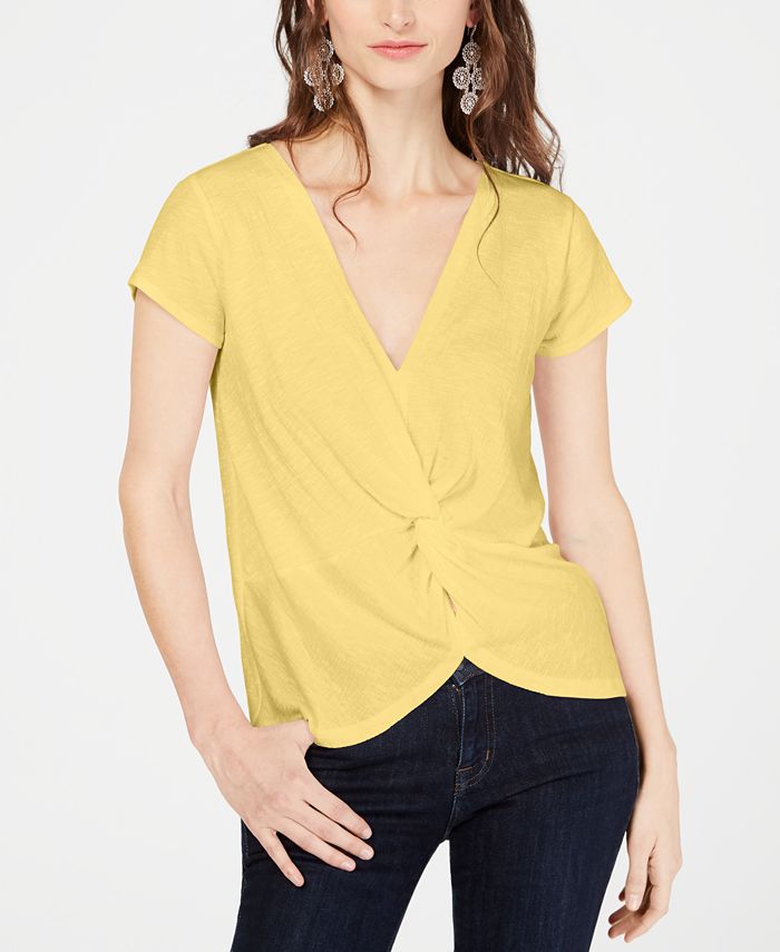 INC International Concepts INC Twisted Top, Created for Macy's - Macy's