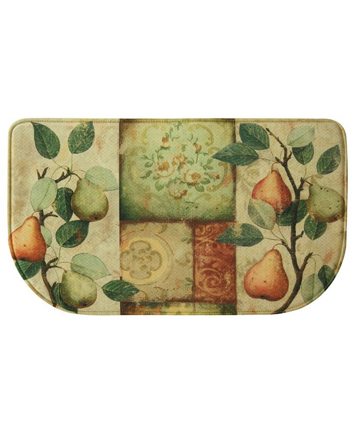 Bacova Les Poires Memory Foam Slice 18"x30" Accent Rug & Reviews - Home ...