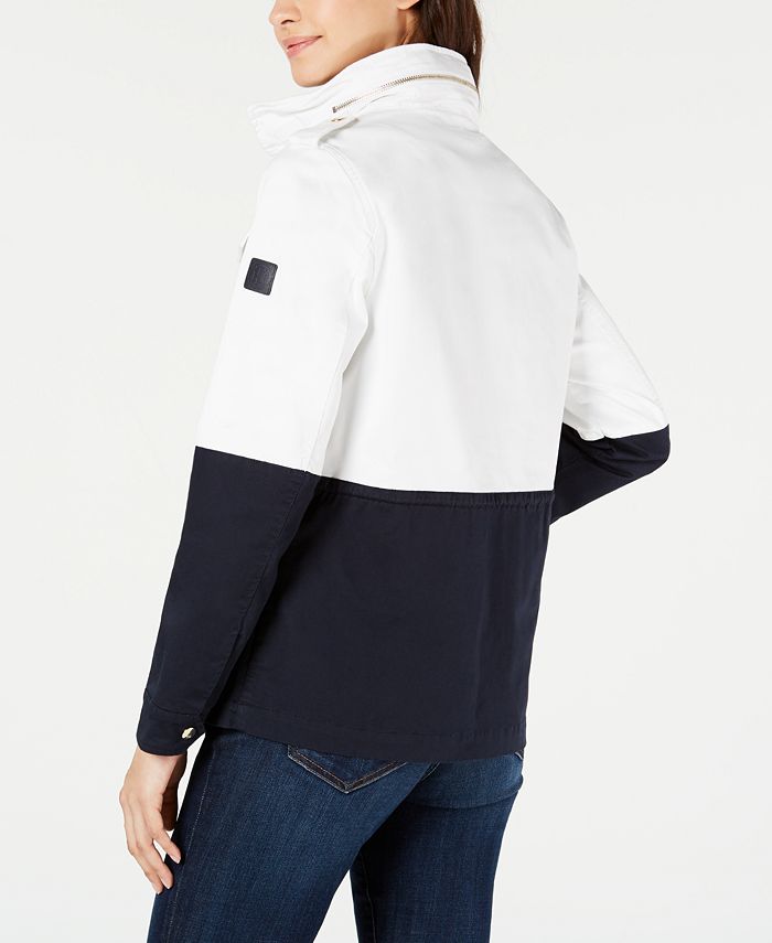 Tommy Hilfiger Colorblocked Jacket, Created for Macy's - Macy's