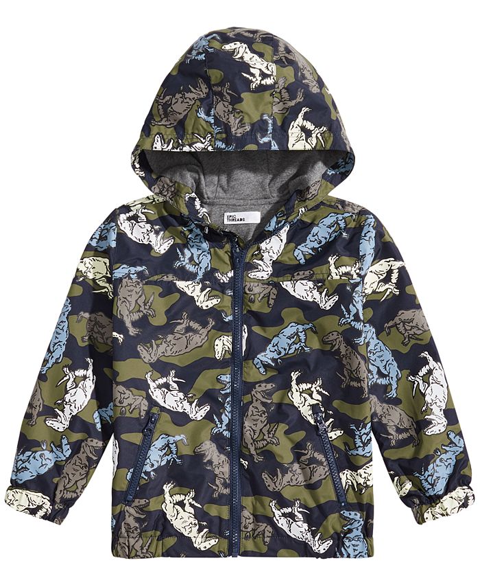 Epic Threads Little Boys Color-Change Raincoat, Created for Macy's - Macy's
