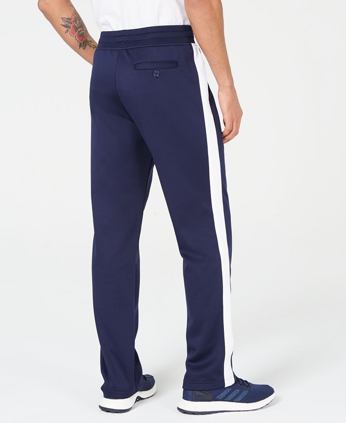 Club Room Men's Performance Stretch Side-Stripe Track Pants, Created ...