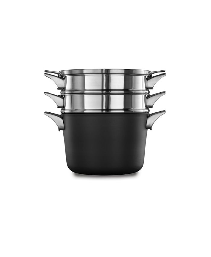 Calphalon Premier Space-Saving Hard-Anodized Nonstick 8-Qt. Multi-Pot ...