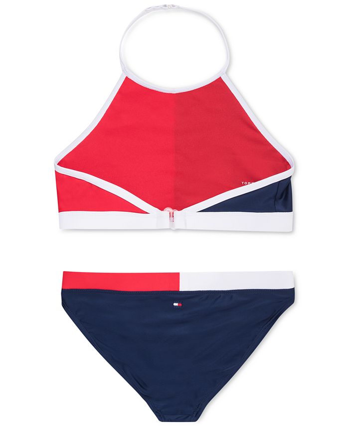 Tommy Hilfiger Big Girls 2-Pc. Akila Swimsuit - Macy's