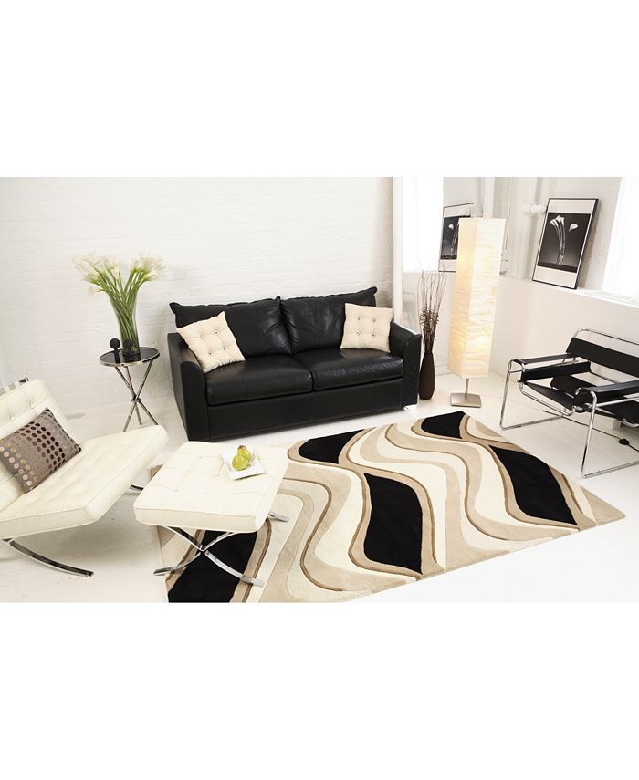 Kas Eternity Waves 8' x 10'6" Area Rug - Macy's