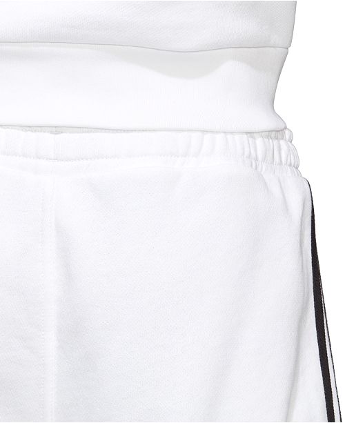 adidas Men's Three-Stripe French Terry Shorts & Reviews - Shorts - Men ...