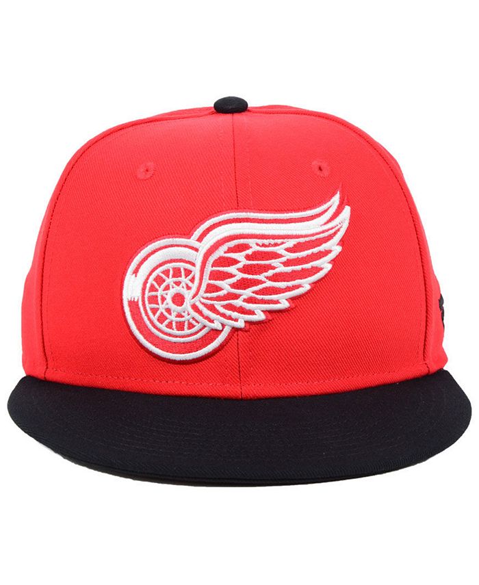 Fanatics Authentic NHL Headwear Detroit Red Wings Basic Fan Fitted Cap ...