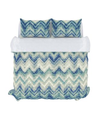Germain Duvet Cover Set, Full/Queen, Sea Glass - Macy's