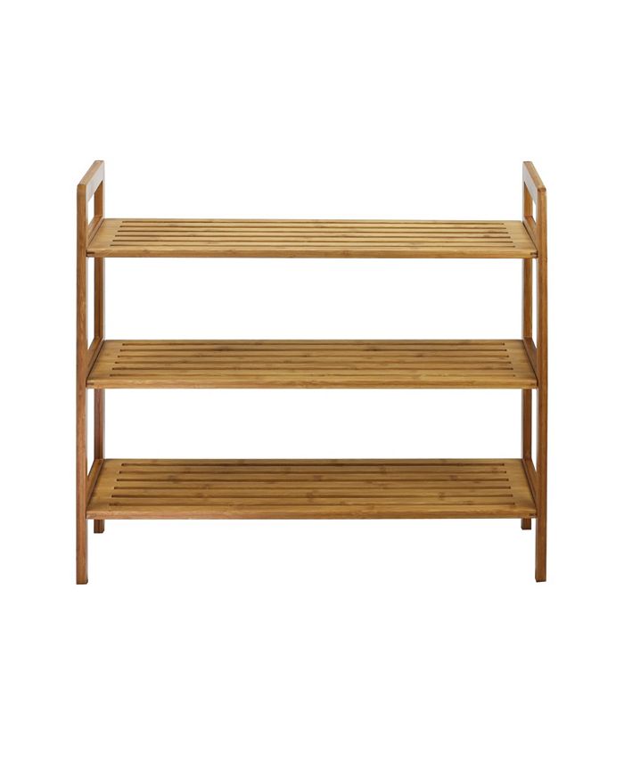 Oceanstar 3-Tier Bamboo Shoe Rack - Macy's