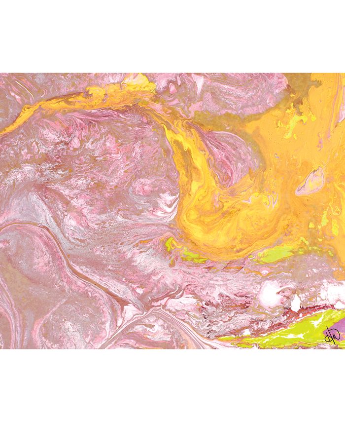 Creative Gallery Faded Rustic Abstract 16" x 20" Acrylic Wall Art Print ...