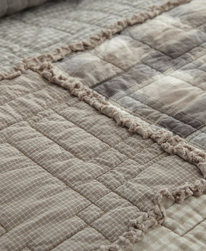 American Heritage Textiles Smoky Cobblestone Cotton Quilt Collection ...