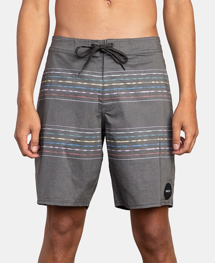 RVCA Men's Double Vision Swim Trunks - Macy's