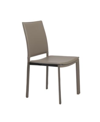 Kate Dining Chair in Leatherette - Set Of 2 - Macy's