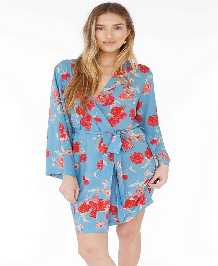 Plum Pretty Sugar Knee Length Robe - Macy's