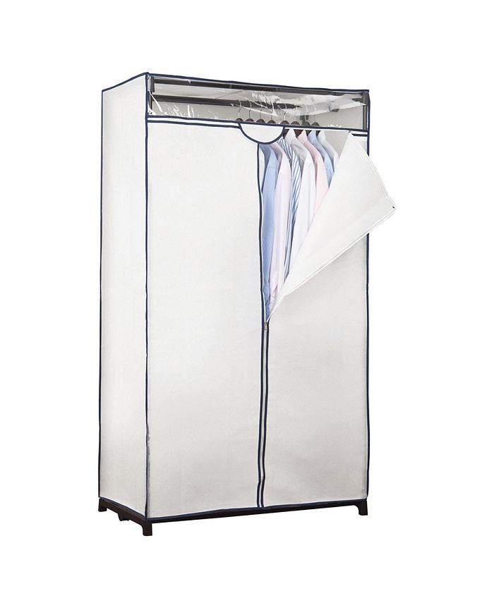 Simplify 36" Wide Portable Closet in Black - Macy's